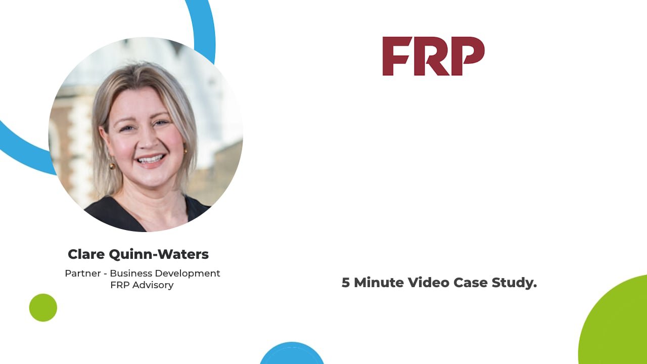 Case Study – FRP Advisory | Client Sense